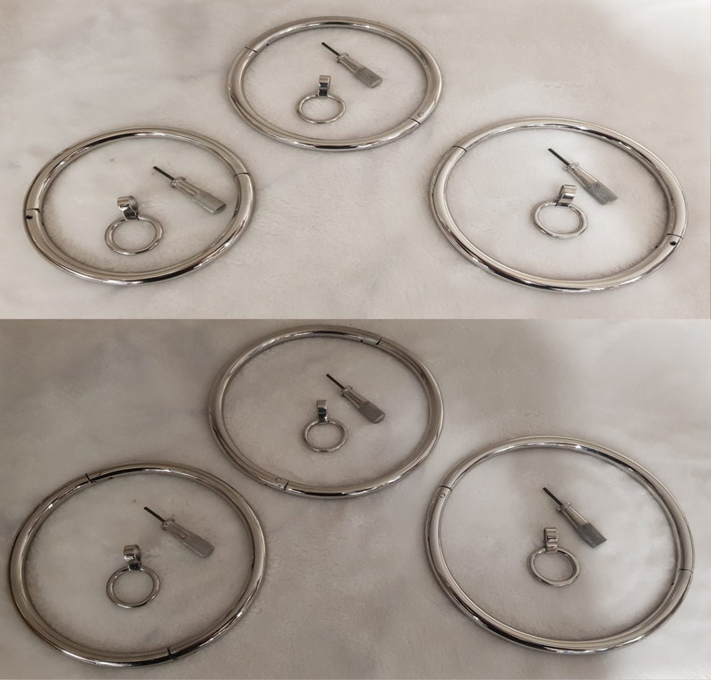 Dotty Choker Collection: the Swing Opening Ring Choker - Etsy
