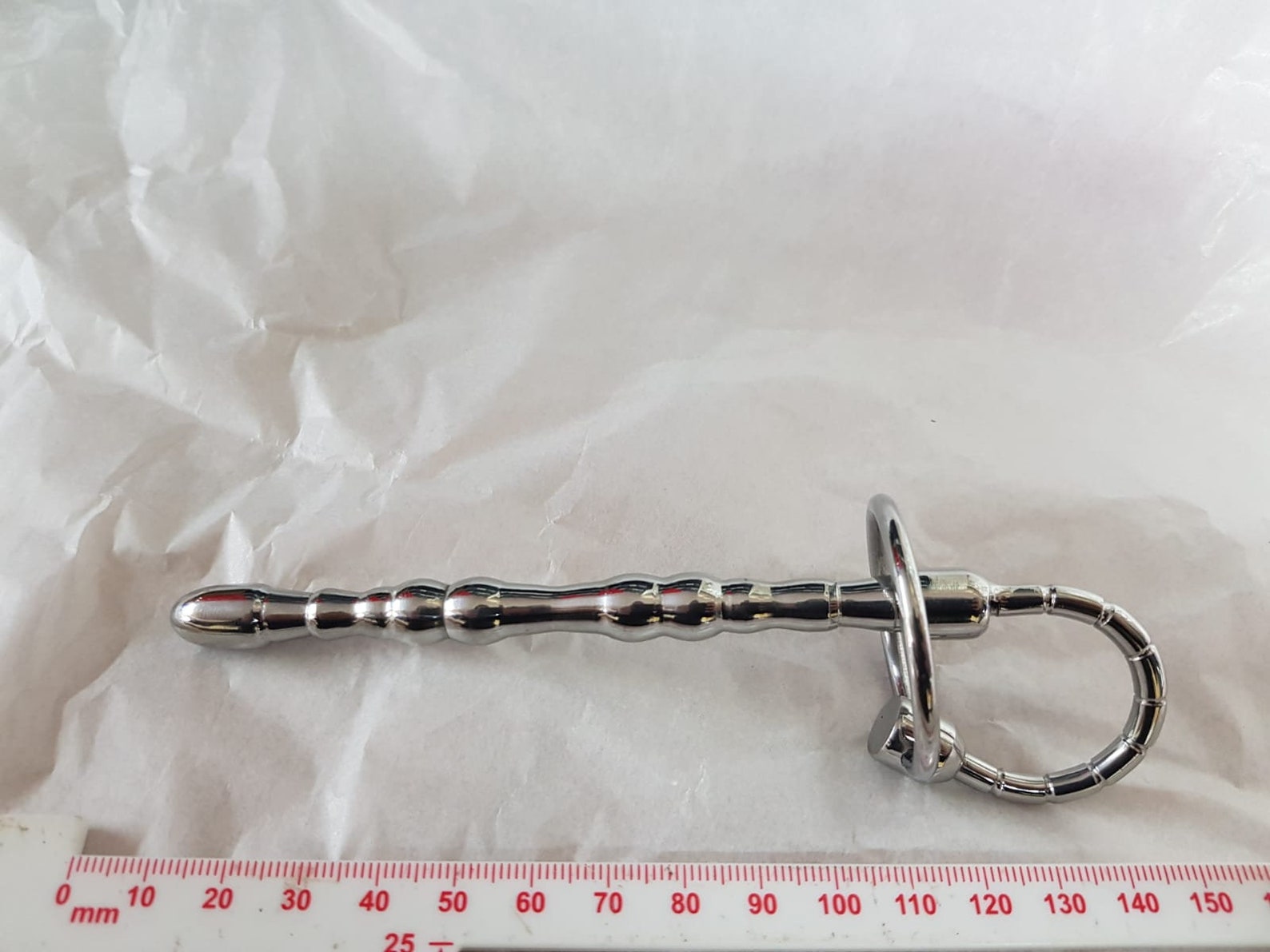 Urethral Plug Stainless Steel With Highs and Lows and Ridges - Etsy UK