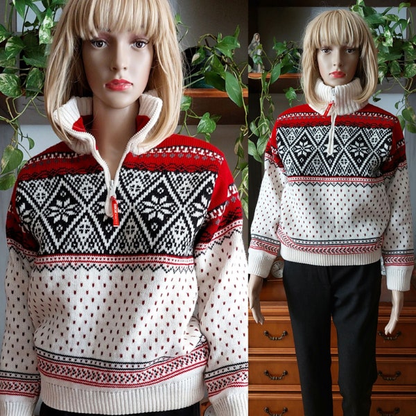 Vintage Ski Sweater - Etsy
