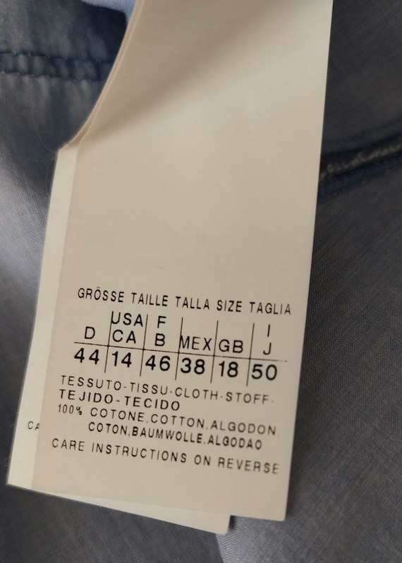 MARELLA SPORT by Max Mara oversized denim cotton butt… - Gem