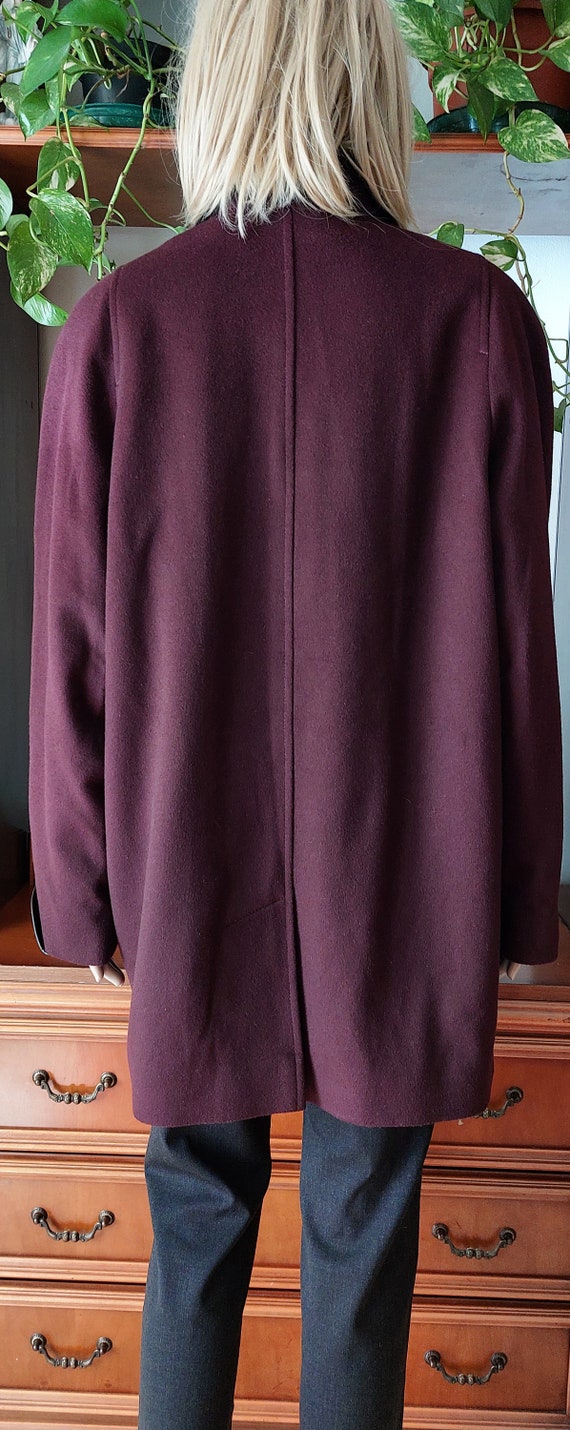 1970s vintage wool swing coat/Oversized Classic swing… - Gem