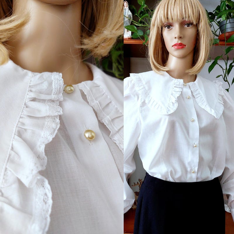 Sailor Collar Tops - Etsy
