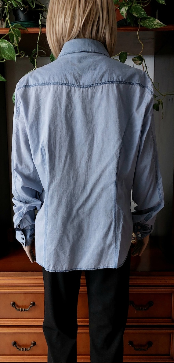 MARELLA Sport by Max Mara 80s 100% cotton blouse wome… - Gem