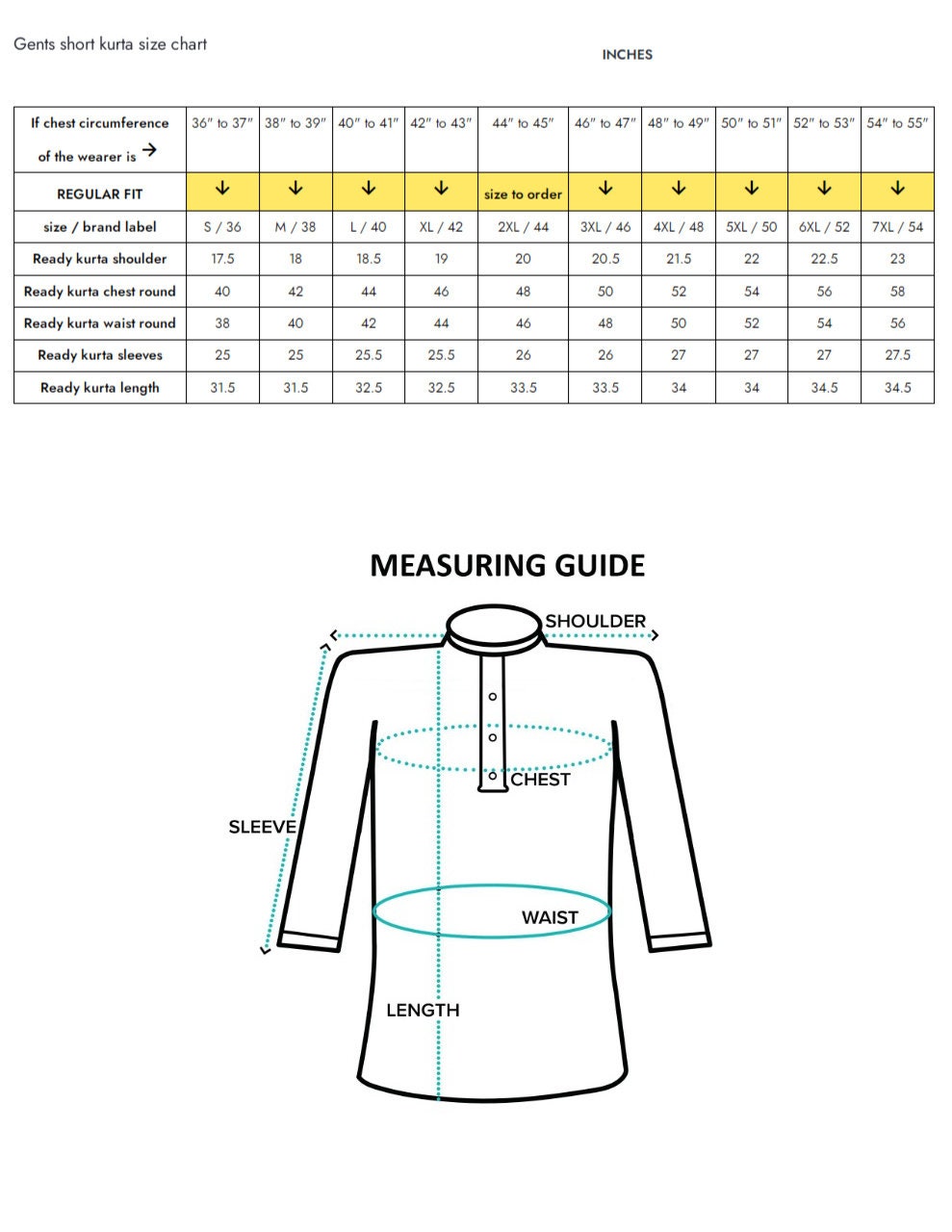 Indian White Polycot Men Short Kurta Gents Loose Shirt With Embroidery ...