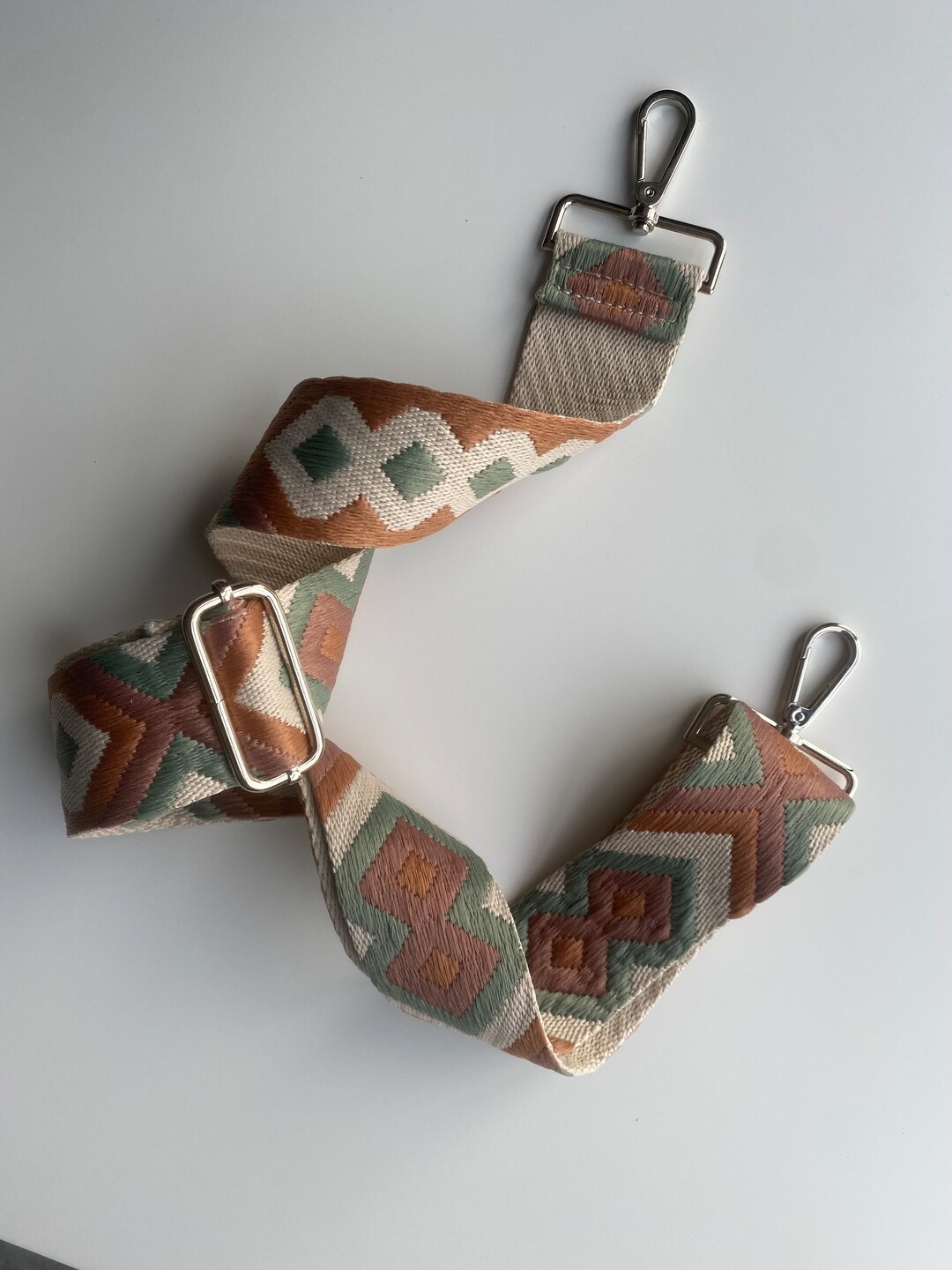 BAG Straps, Patterned Crossbody Strap, Adjustable Strap, Webbing Strap ...