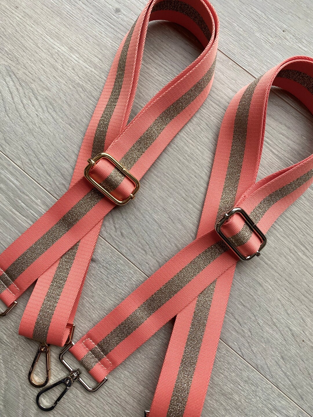 BAG Straps, Webbing Strap, Crossbody Adjustable Strap, Striped Pattern ...