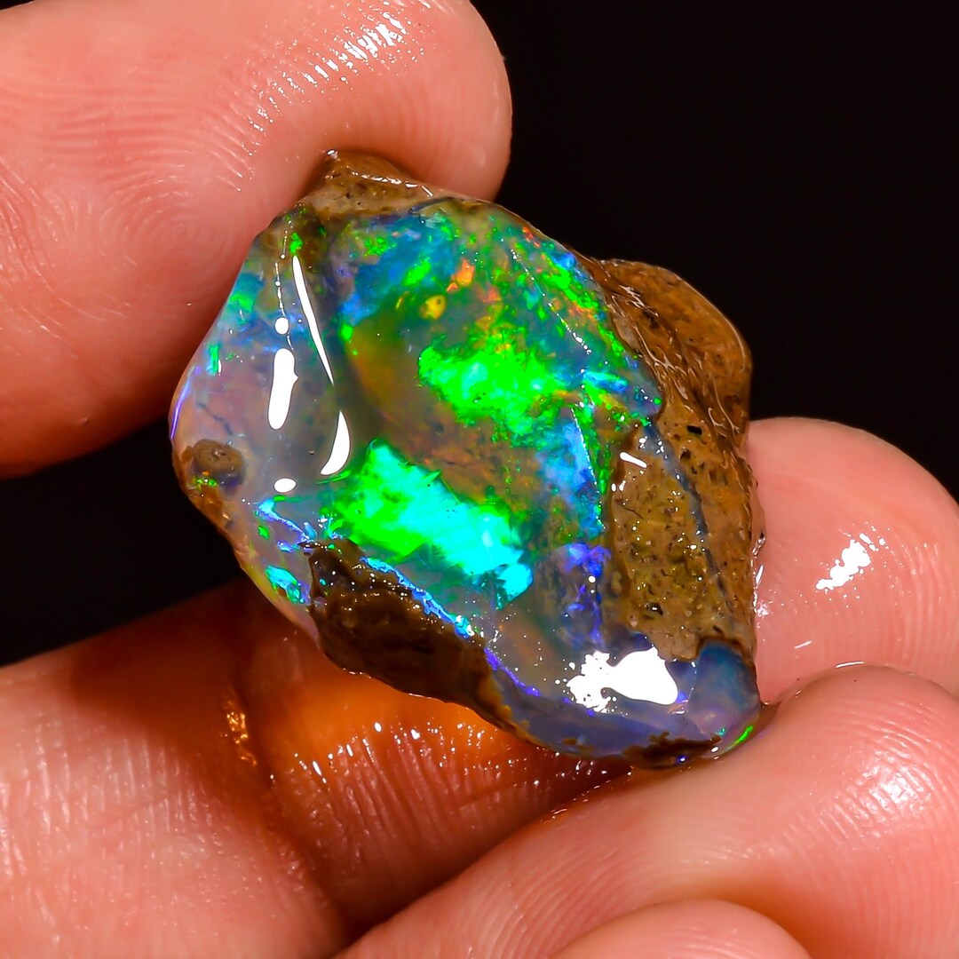 Uncut Ethiopian Opal Rough - Natural Lightning Ridge White Opal ...