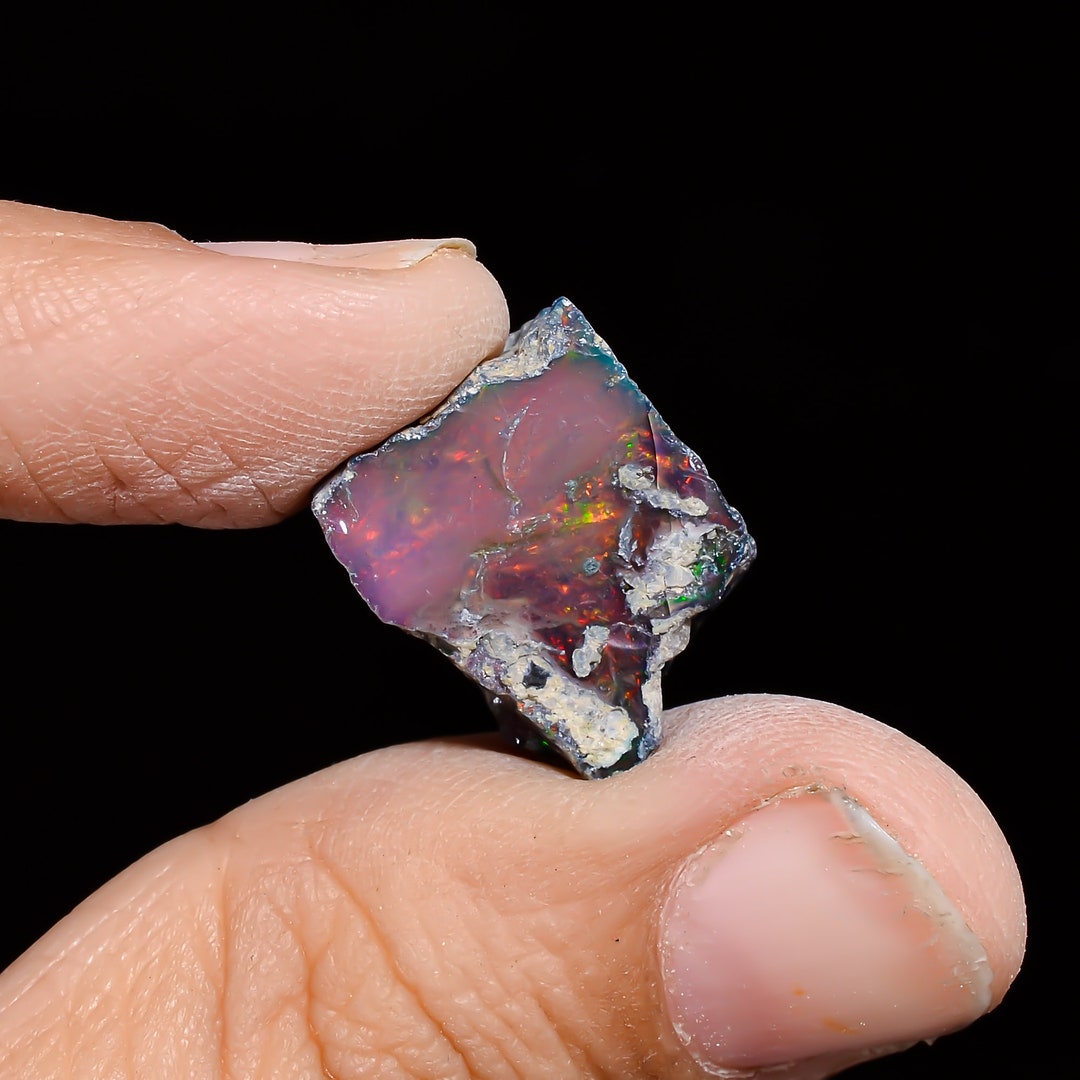 12.20 Ct Black Opal Raw Natural Black Opal Raw Black - Etsy