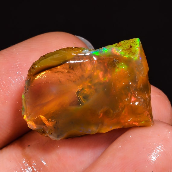 Raw fire opal store