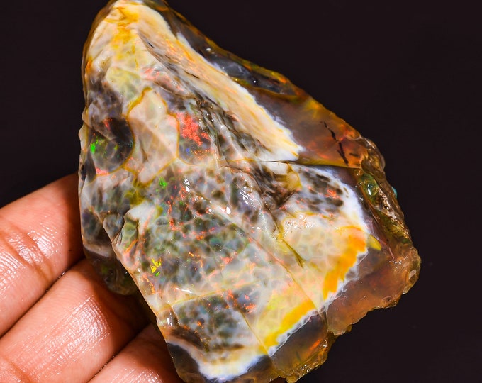 550.10 Ct, 100% Natural Ethiopian Opal Raw, Opal Rough Stone, Crystal ...