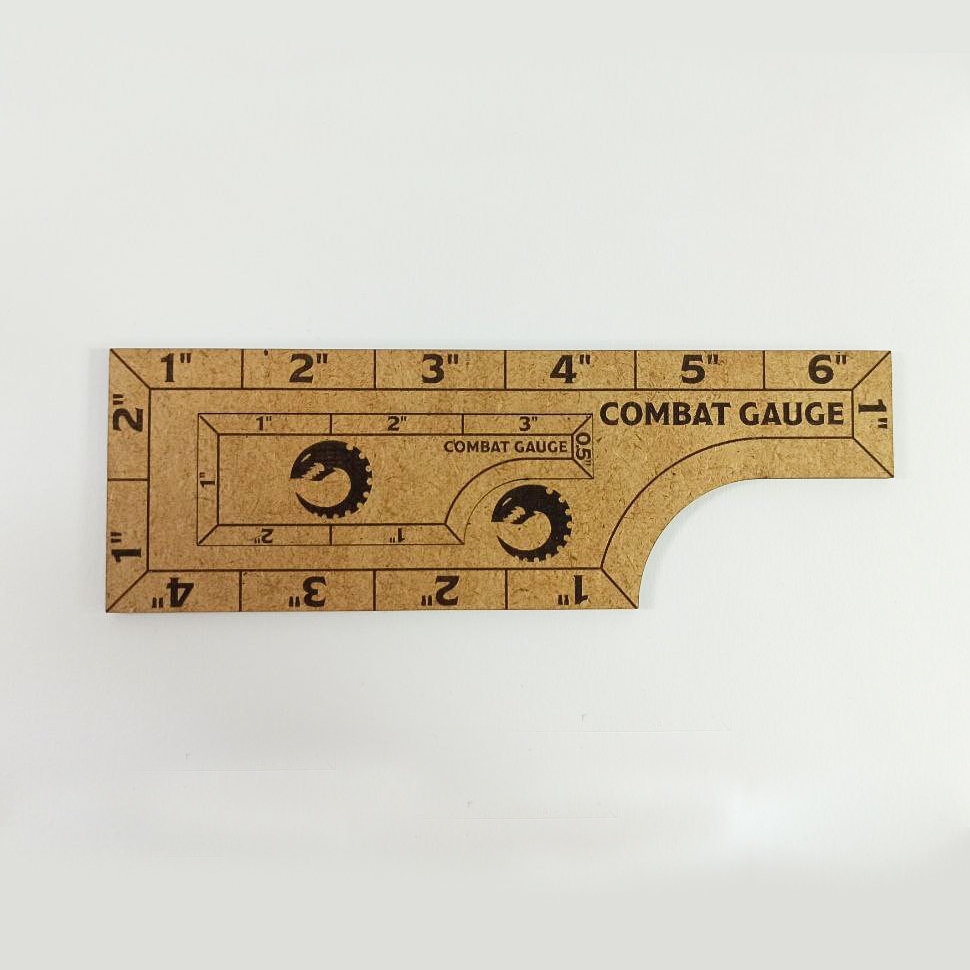 Combat Gauge 3" Inch Custom Gauge Warhammer - Etsy