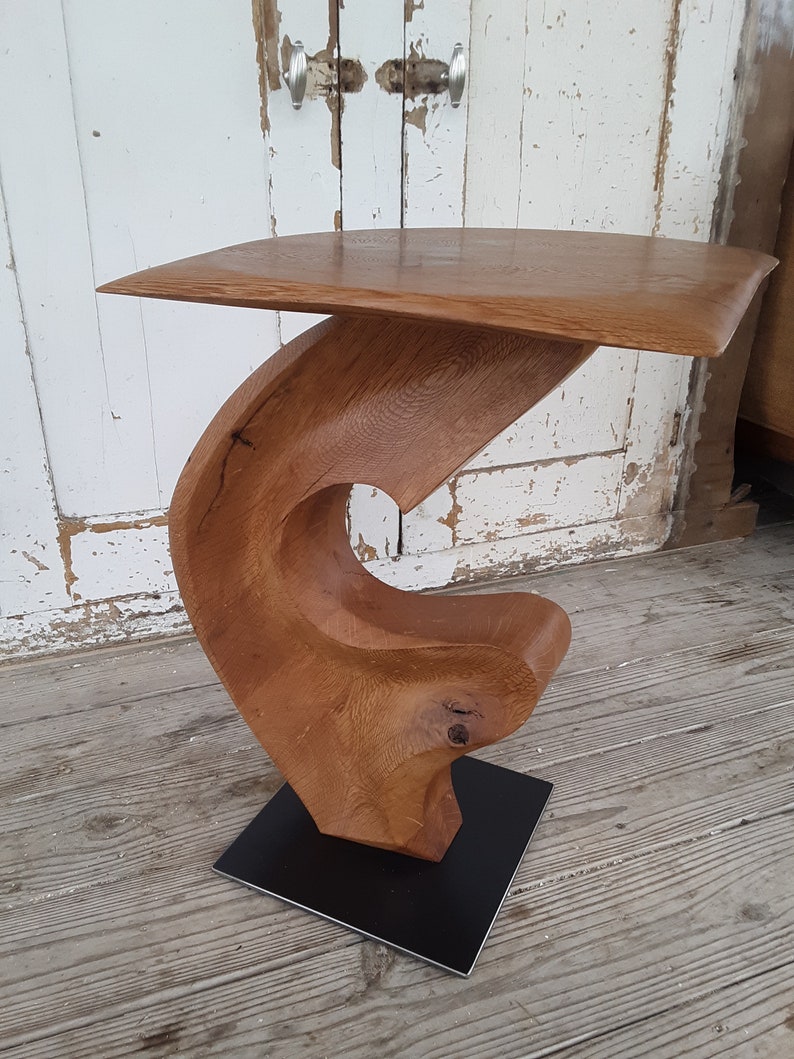 Reclaimed WHITE OAK Side/end Table - Etsy