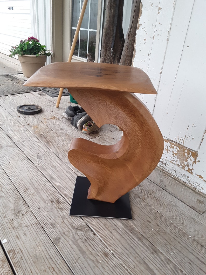 Reclaimed WHITE OAK Side/end Table - Etsy