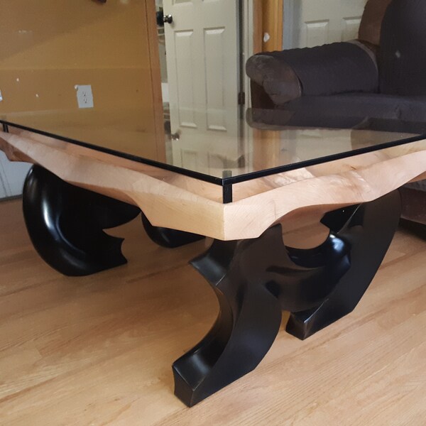 Hard Maple Coffee Table - Etsy