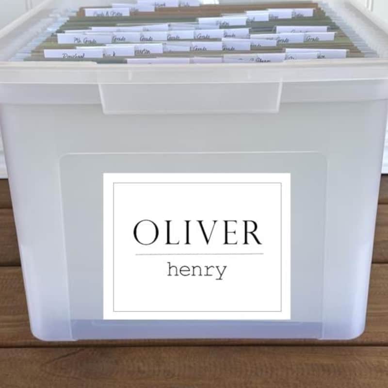 Baby Milestone Tote Decal - Etsy