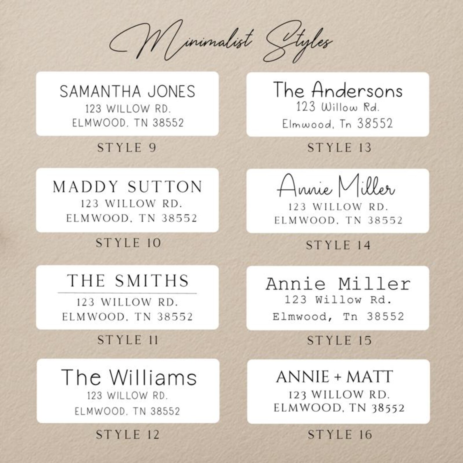 Address Labels ~ Return Address Labels ~ Personalized Address Labels ...