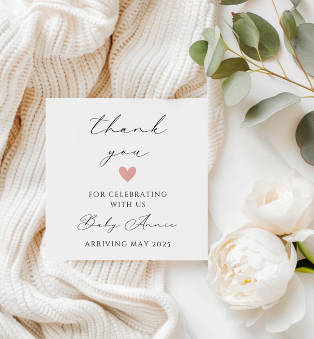 Personalized Baby Shower Stickers or Cards ~ Baby Shower Cards ~ Baby ...