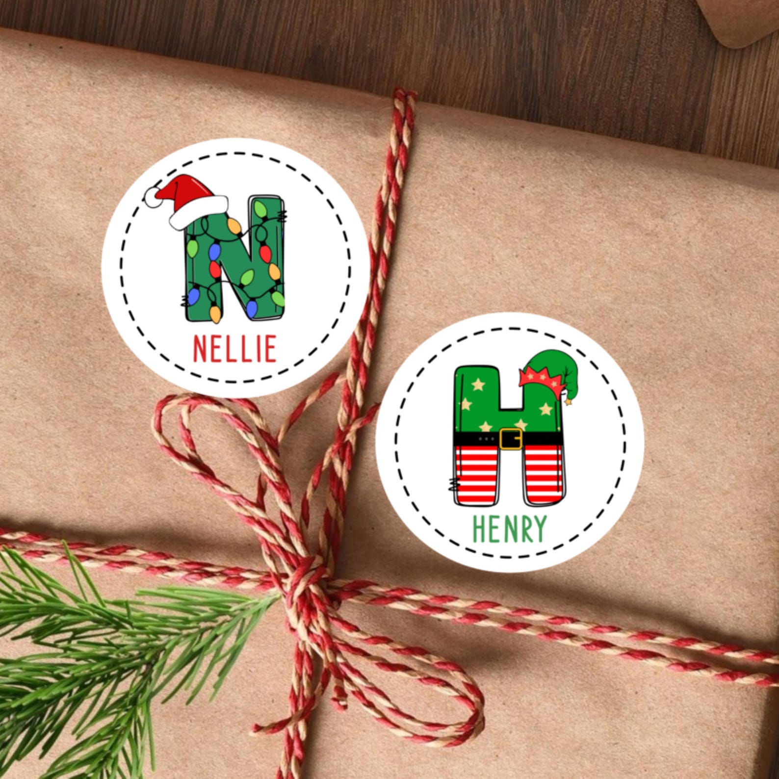 Christmas Gift Labels | Kids Christmas Stickers | Christmas Gift Labels ...