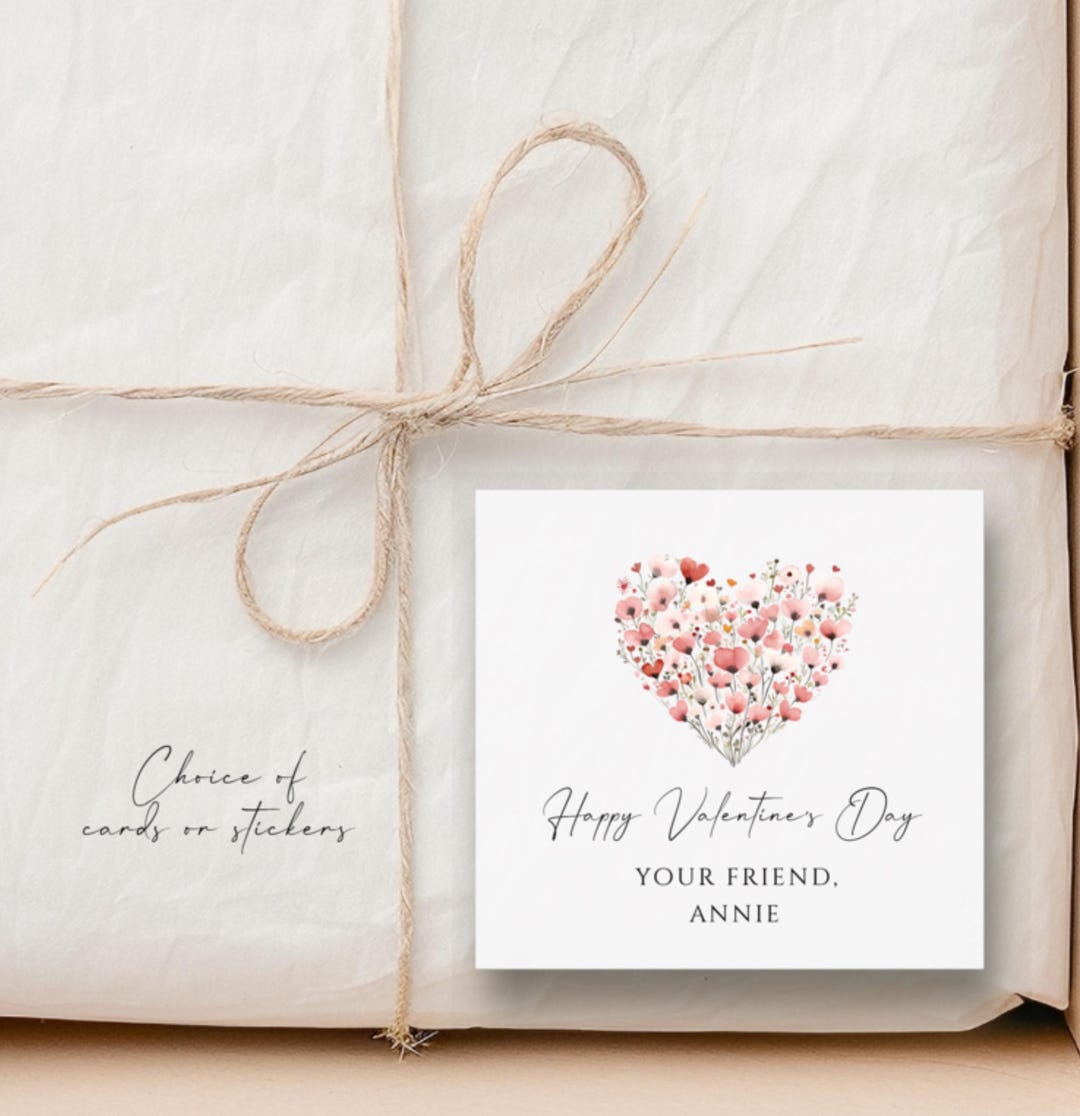 Kids Valentines Day Cards ~ Floral Heart Valentines Day Cards ...