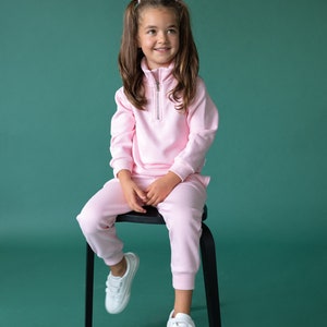 Fleeced Ribbed Two Piece Set Matching Streetwear Matching Couple Unisex ...