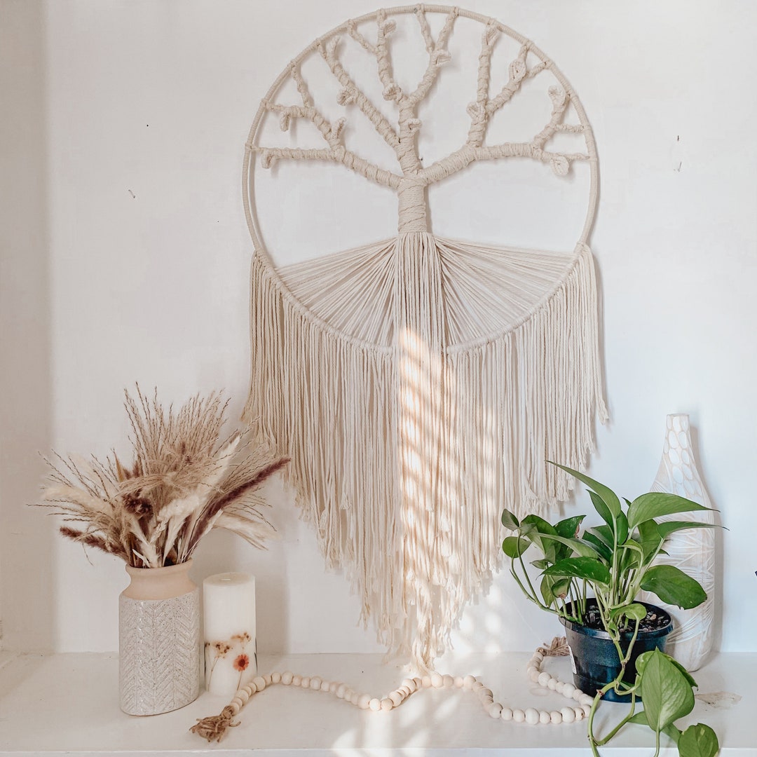 Tree of Life Macrame Wall Hanging| Macrame Tapestry | Macrame Boho ...
