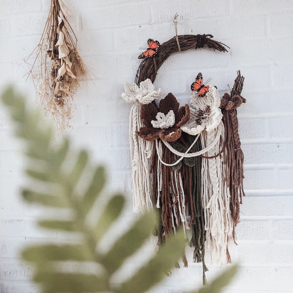 Macrame Wreath - Etsy