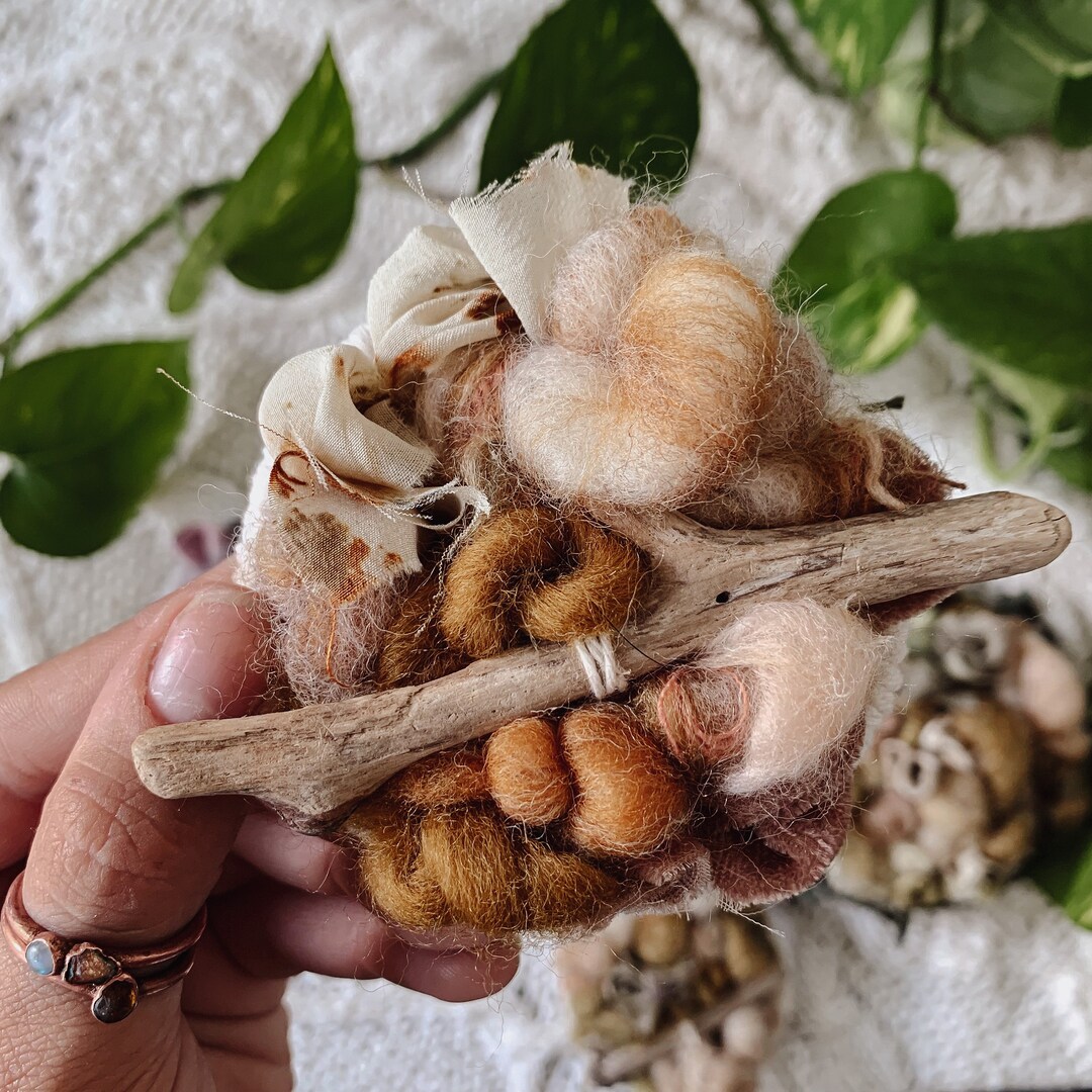 Woven Woodland Wall Art Shelf Art Nature Inspired Art Weaving Hoop ...