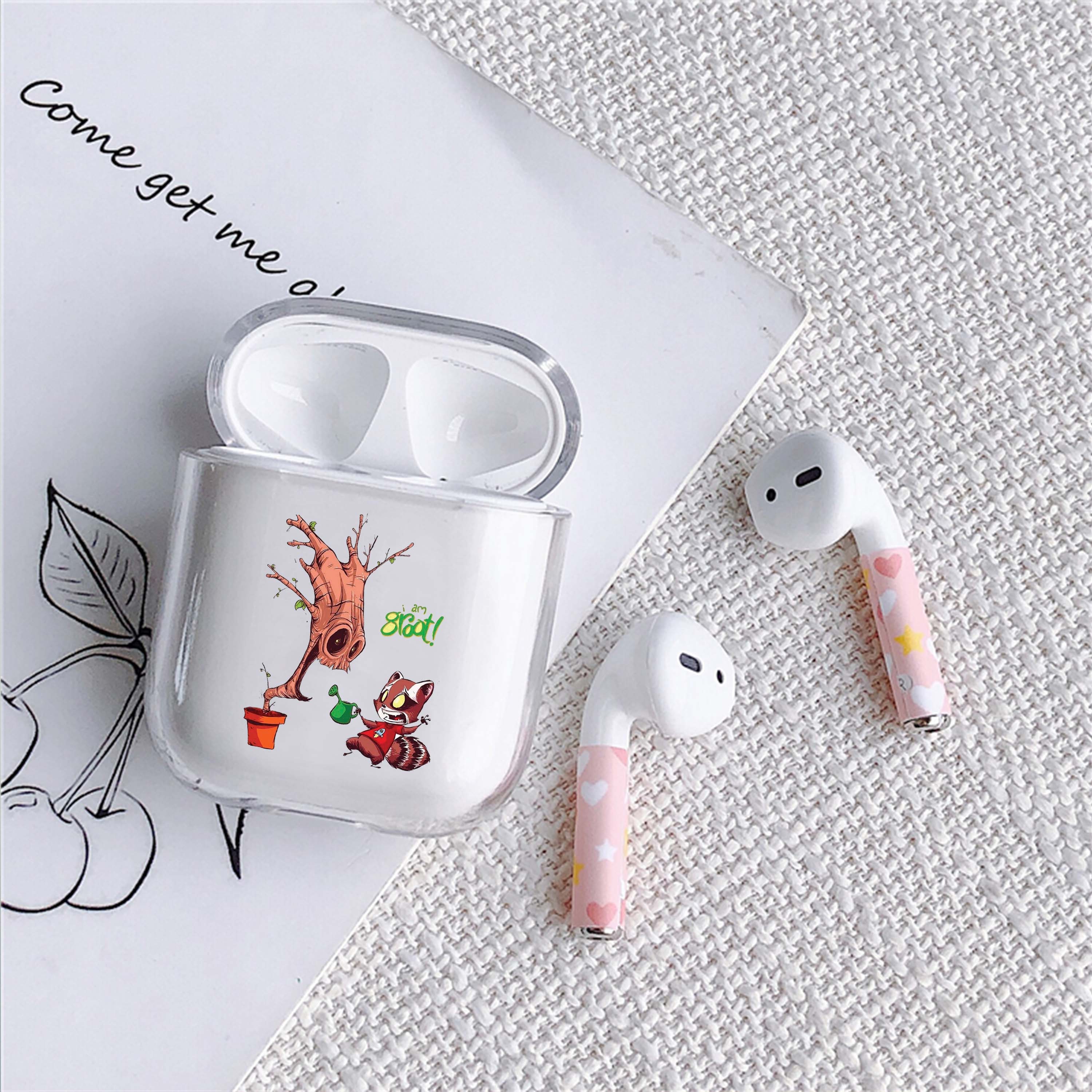 AirPods case funny racoon AirPods Pro case super hero Airpods | Etsy