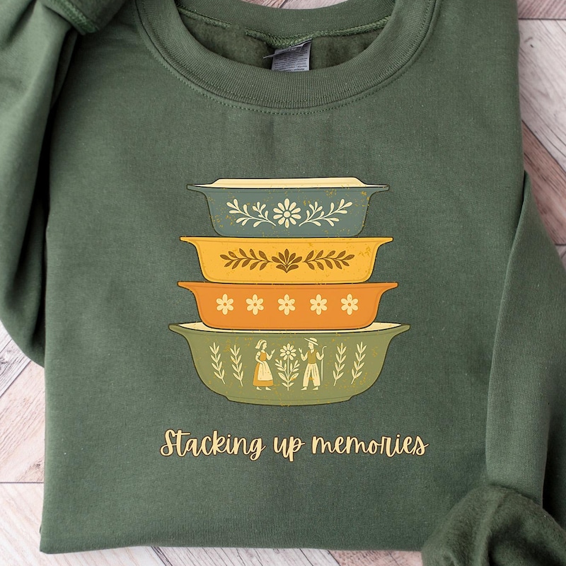 Retro Pyrex Sweatshirt - Etsy
