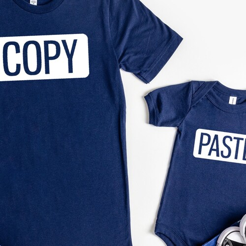 Copy Paste Family Father Daughter Shirtdad and Son Matching - Etsy