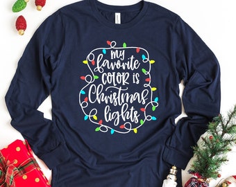 Long Sleeve Christmas Shirts Christmas Holiday Shirts Tees - Etsy