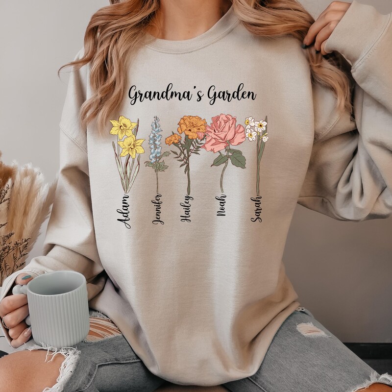 Garden Sweatshirt - Etsy