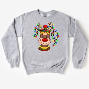 Rudolph Christmas Shirt,merry Christmas Reindeer Shirt, Reindeer Shirt ...