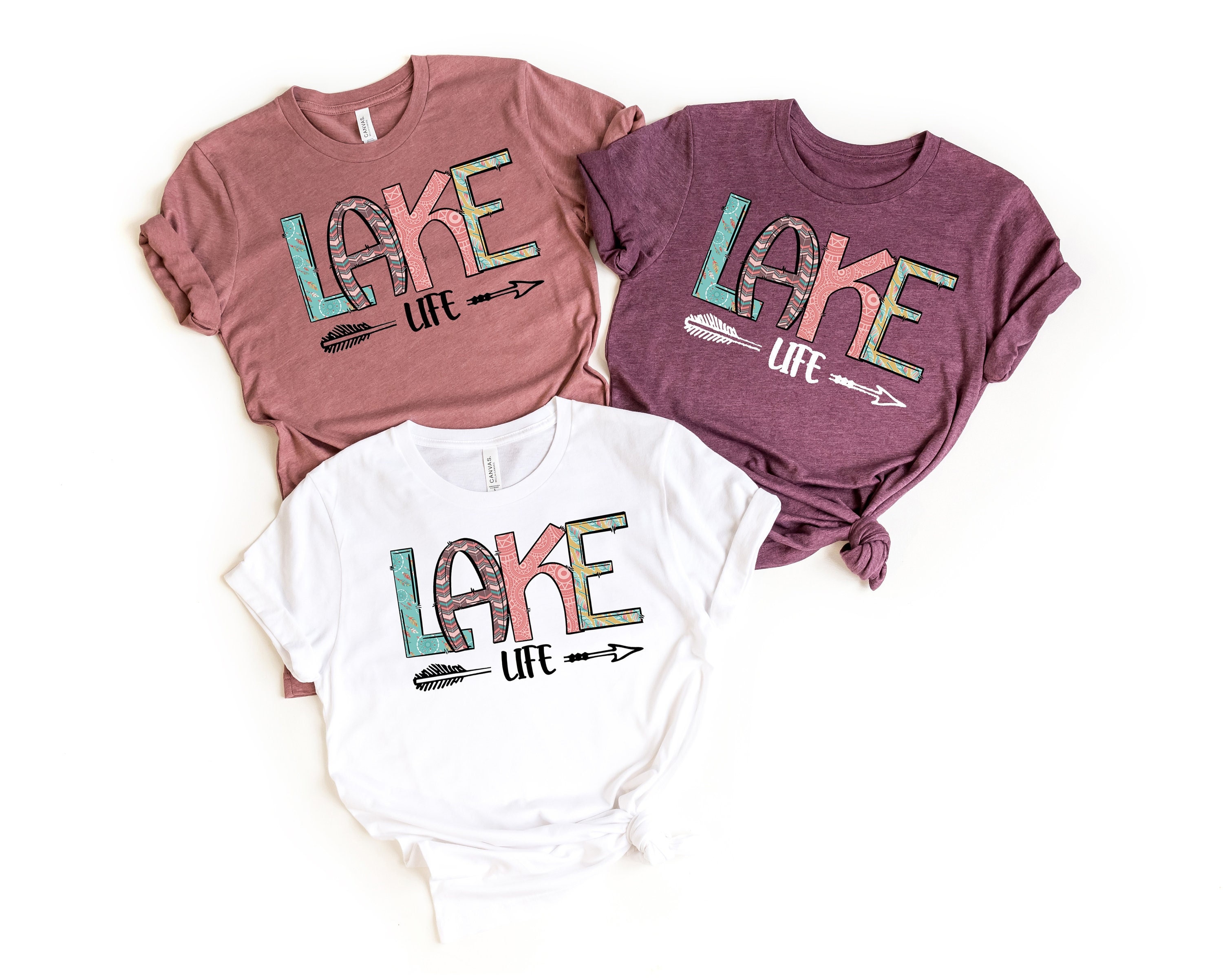 Lake Life Shirt Lake Shirt Lake Trip Shirtvacation | Etsy