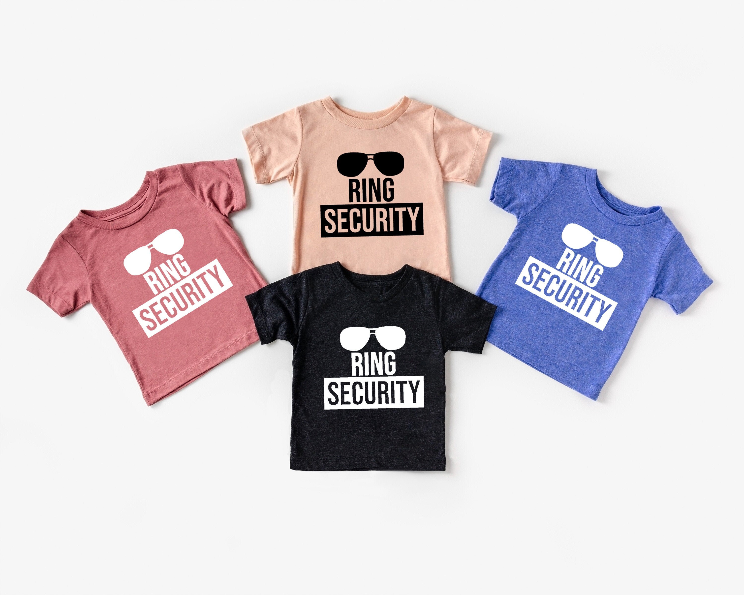 Ring Security Shirt Ring Security Boys Shirt Bridal Party - Etsy