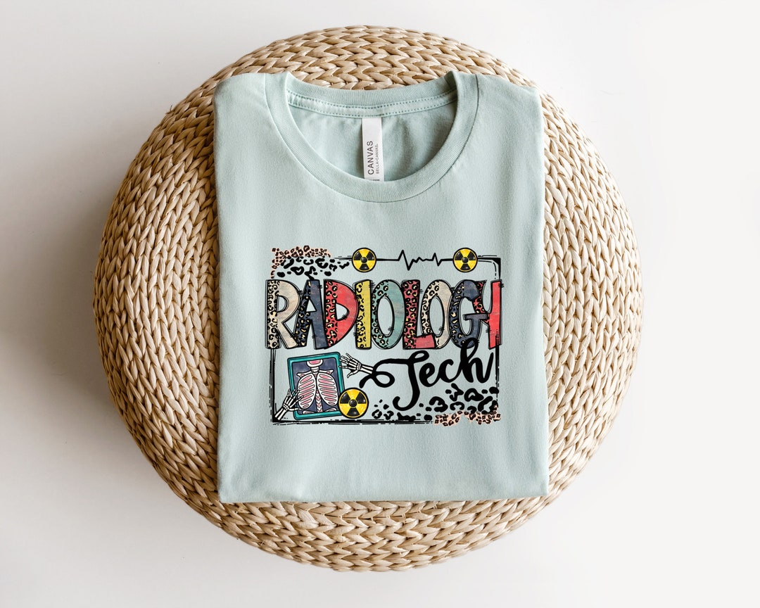Radiologic Technologist Shirt, Rad Tech Tee, Radiology Skeleton Shirt ...