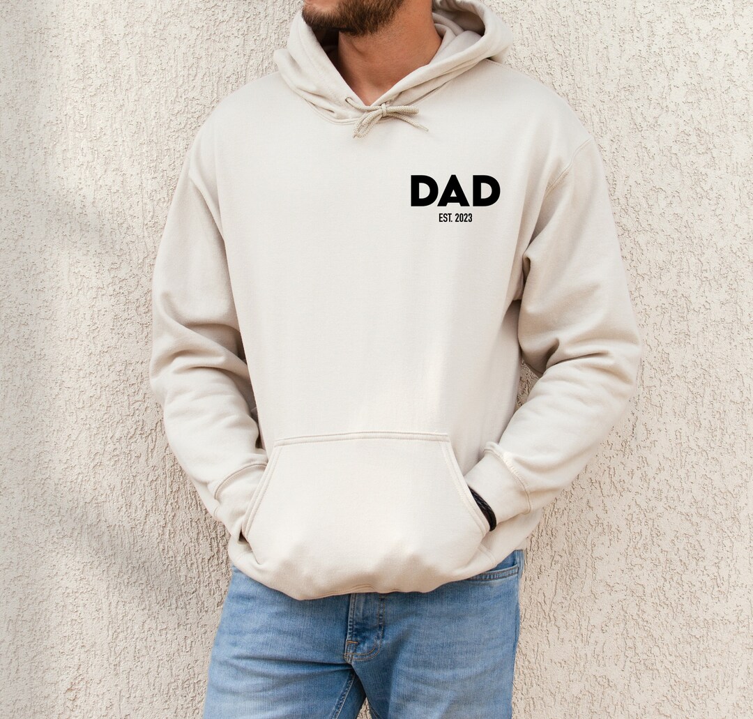 Custom Dad Est Sweatshirt Hoodie,personalized Christmas Gift for Dad ...