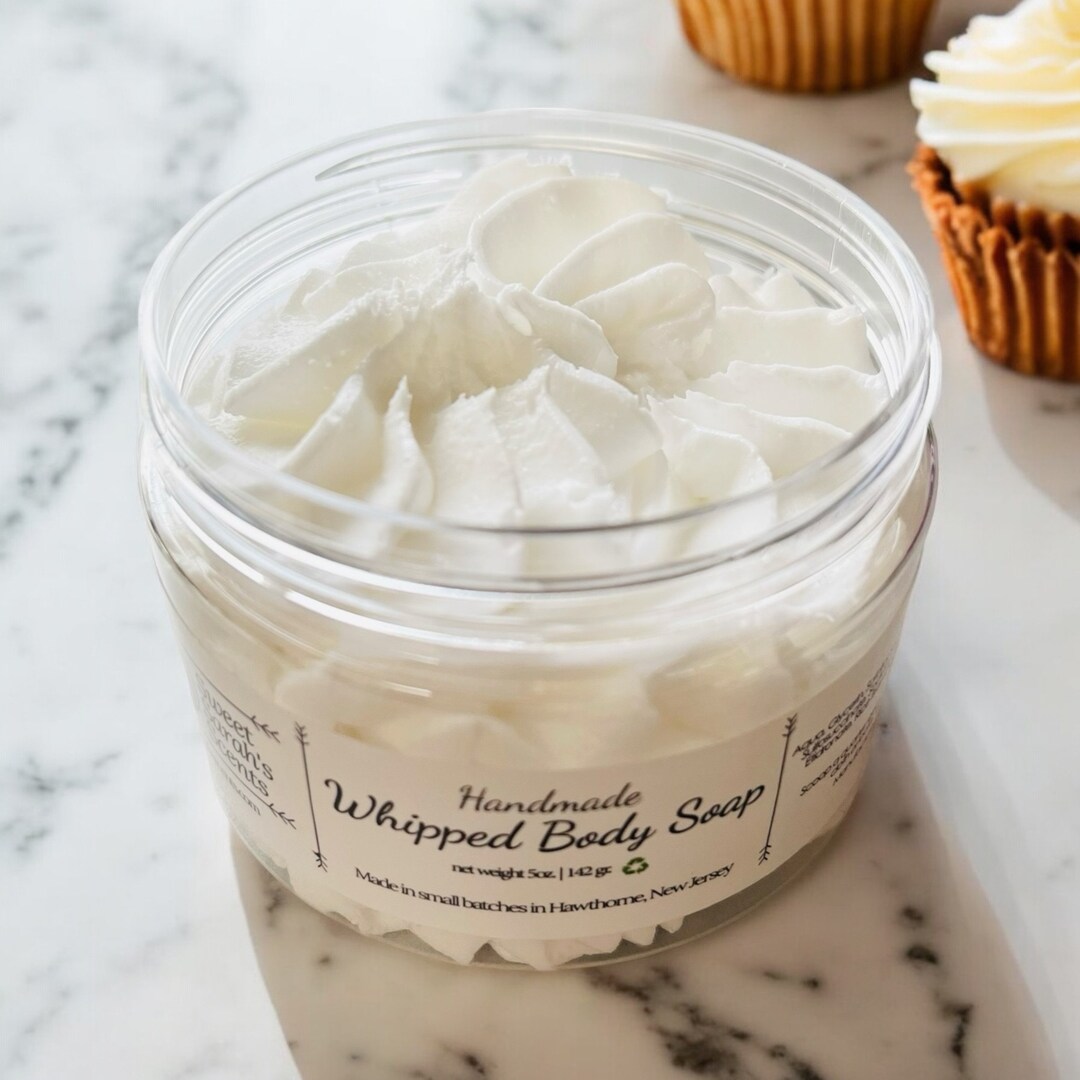 Vanilla Buttercream Frosting Soap, 2-in-1 Soap and Shaving Cream for ...