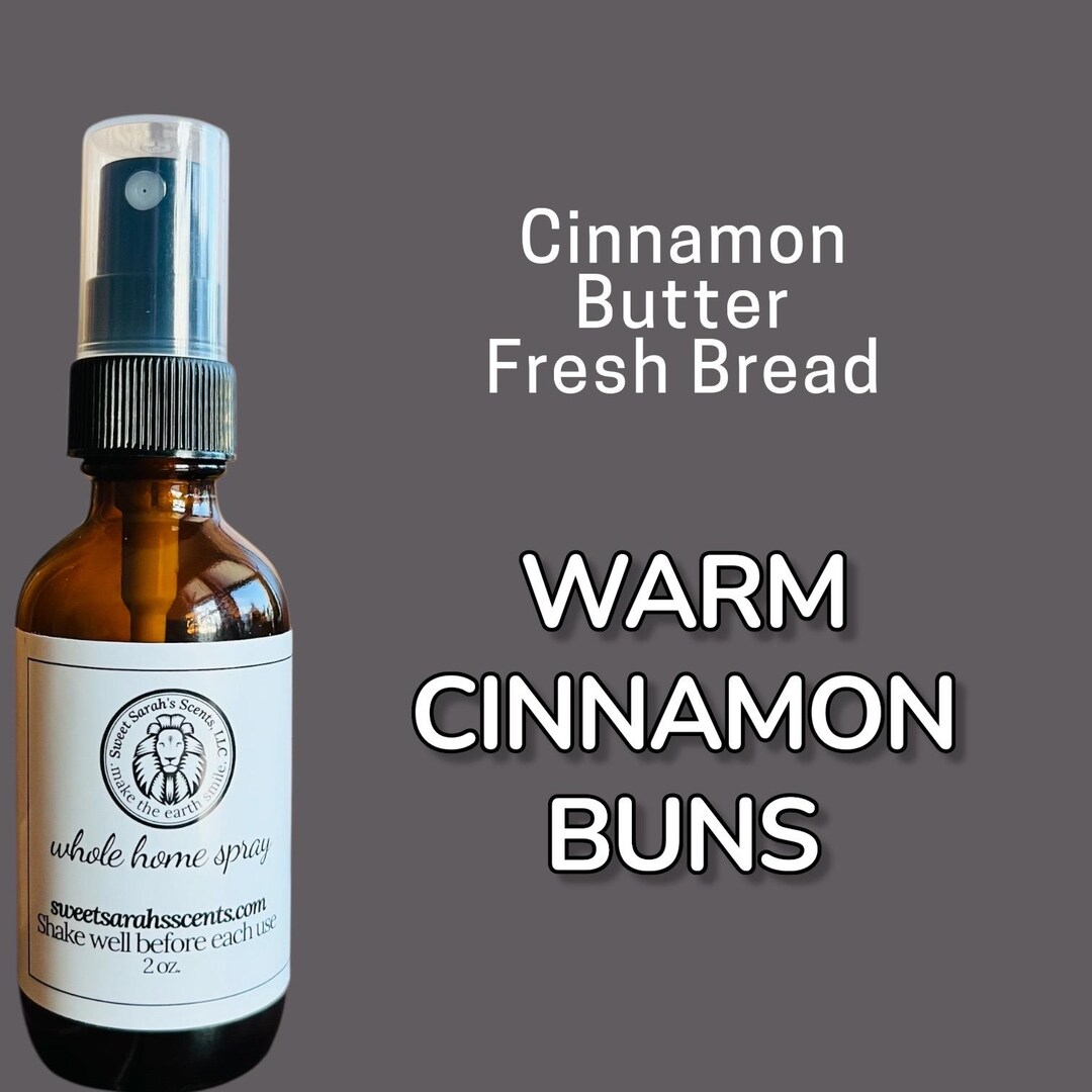 Warm Cinnamon Buns Room Spray: Bakery Air Freshener - Etsy