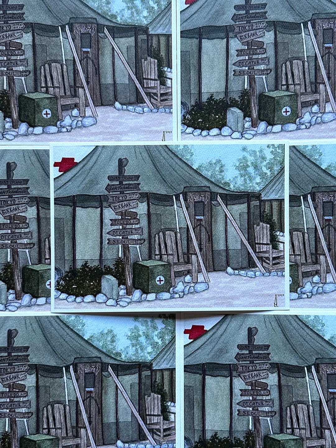 MASH Home Sweet Swamp Art Print - Etsy