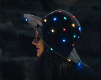 Led Rave Hat | Etsy