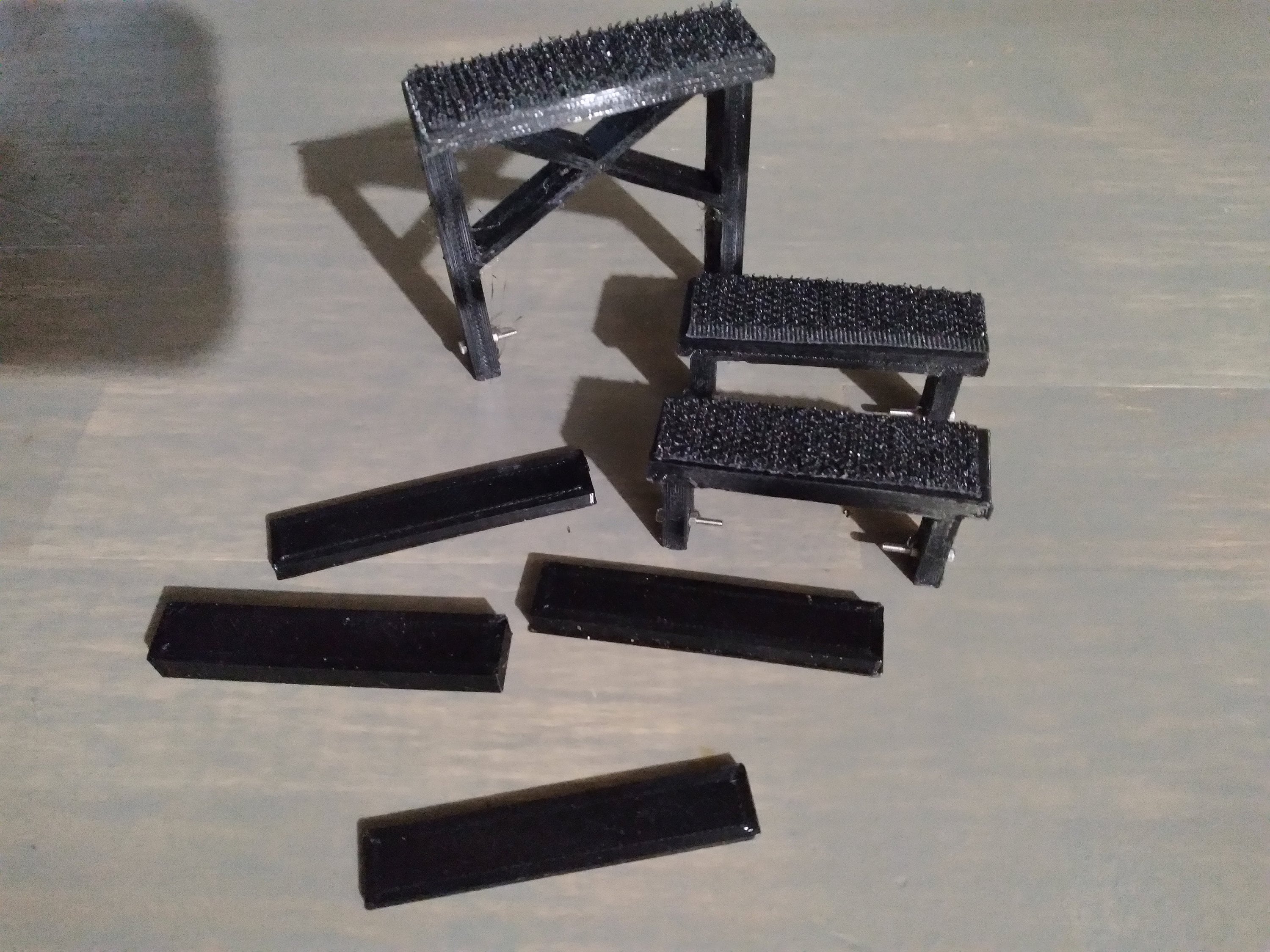 SCX24 Chassis Mount VELCRO Body Mounts - Etsy