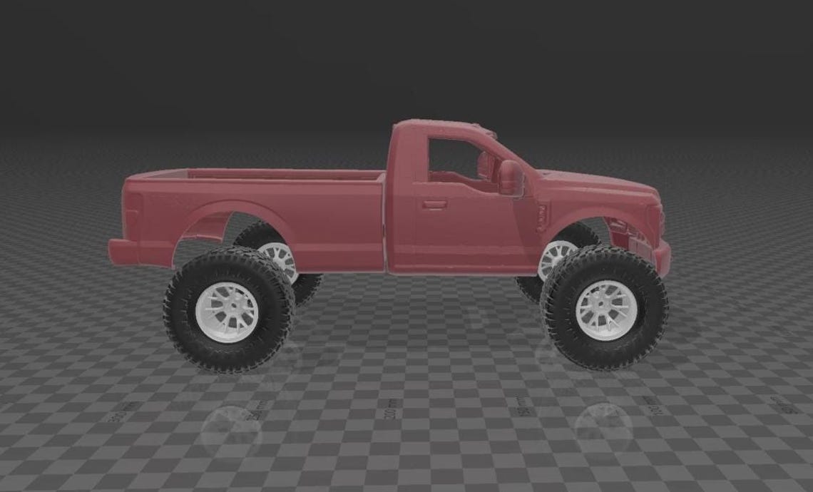 13th Gen F SERIES Single Cab Long Bed Body Multiple Scales ( DIY ...