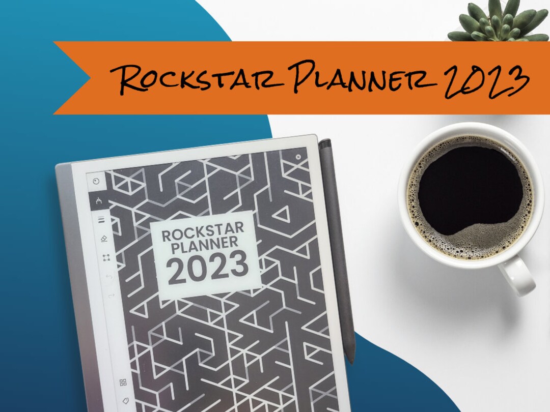 2023 Remarkable 2 Rockstar Planner (digital Download) - Etsy