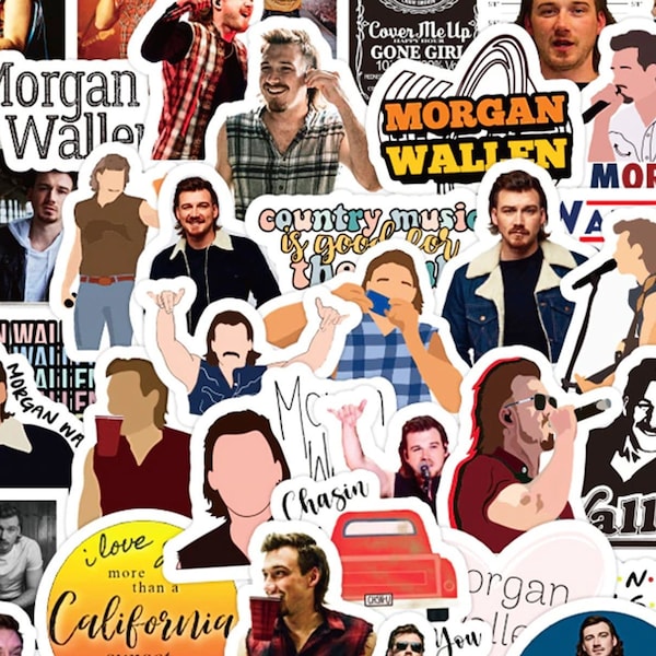 Vinyl Morgan Wallen Sticker - Etsy