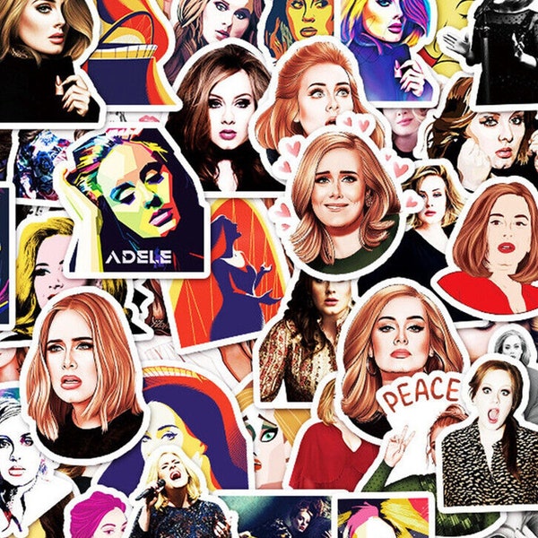 Adele Laptop Sticker - Etsy