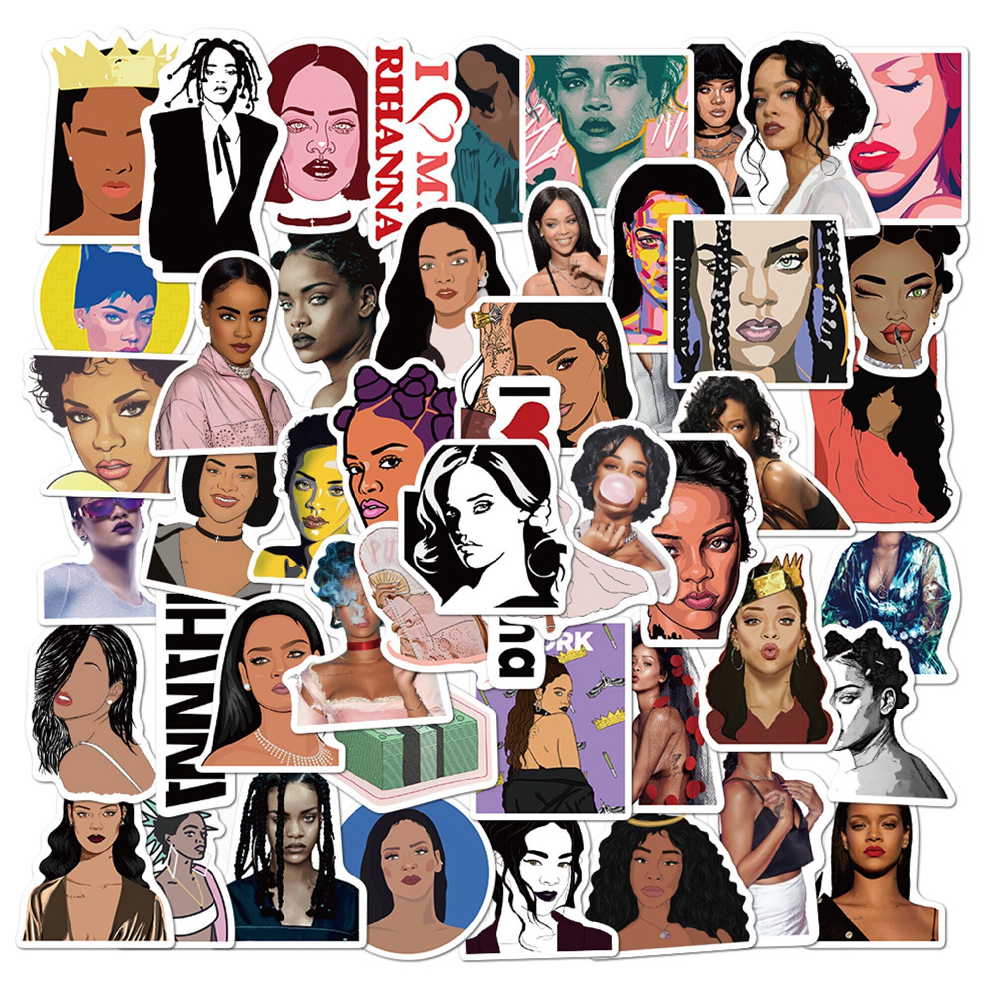 Rihanna Collage Backgrounds