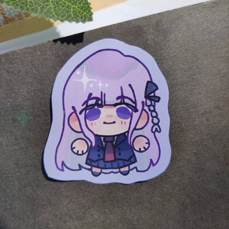 DANGANRONPA Silly Character Sticker Skrunkly Makoto, Kyoko, Byakuya ...