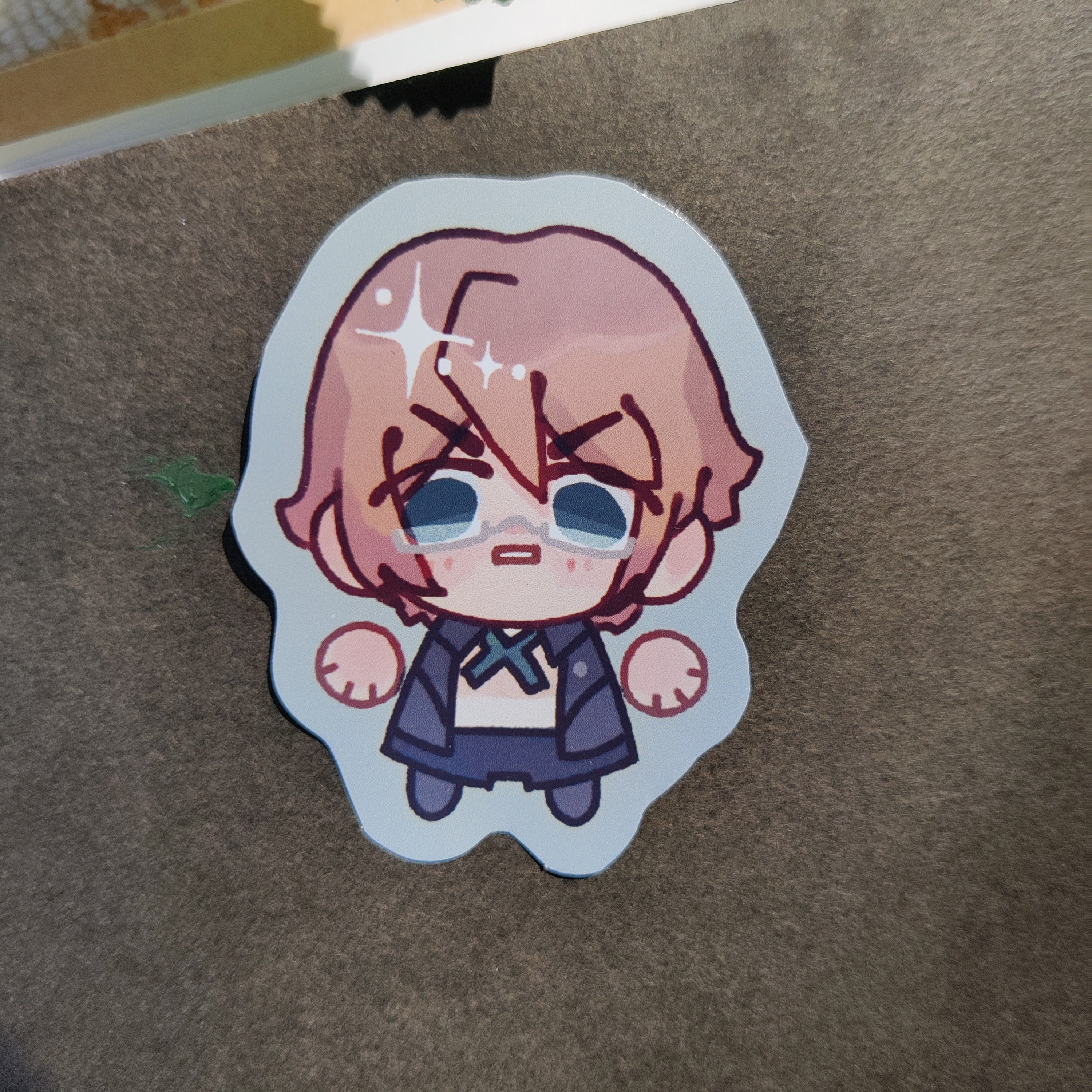 DANGANRONPA Silly Character Sticker Skrunkly Makoto, Kyoko, Byakuya ...