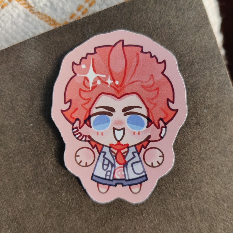 DANGANRONPA Silly Character Sticker Skrunkly Makoto, Kyoko, Byakuya ...